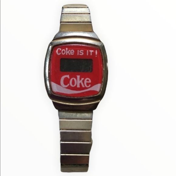 Coca Cola | Accessories | 988 Coca Cola Digital Quartz Watch | Poshmark